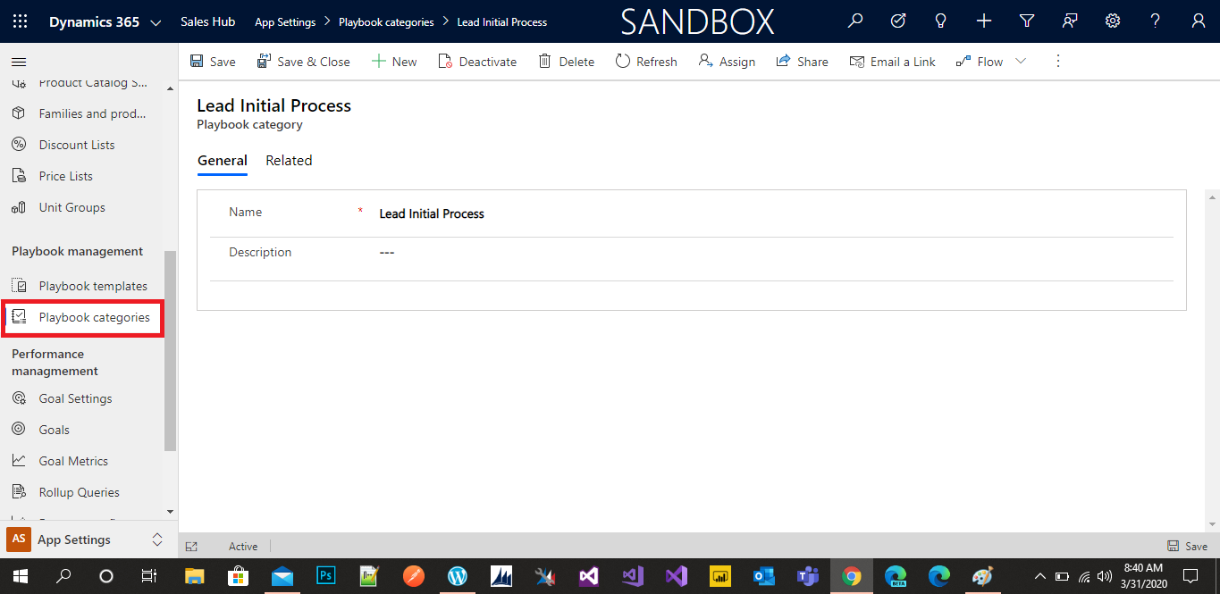 Use Playbooks in Microsoft Dynamics 365 Customer Engagement – Srinath Pega