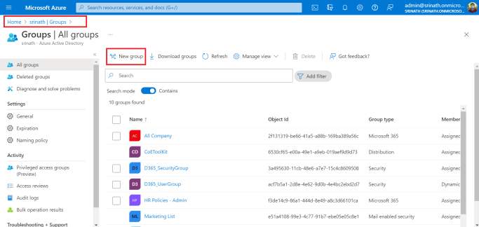 Dynamic Group in Azure Active Directory – Srinath Pega