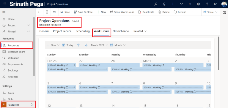 Project Operations #6: Working and Non-Working Hours – Srinath Pega