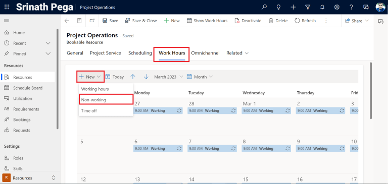 Project Operations #6: Working and Non-Working Hours – Srinath Pega