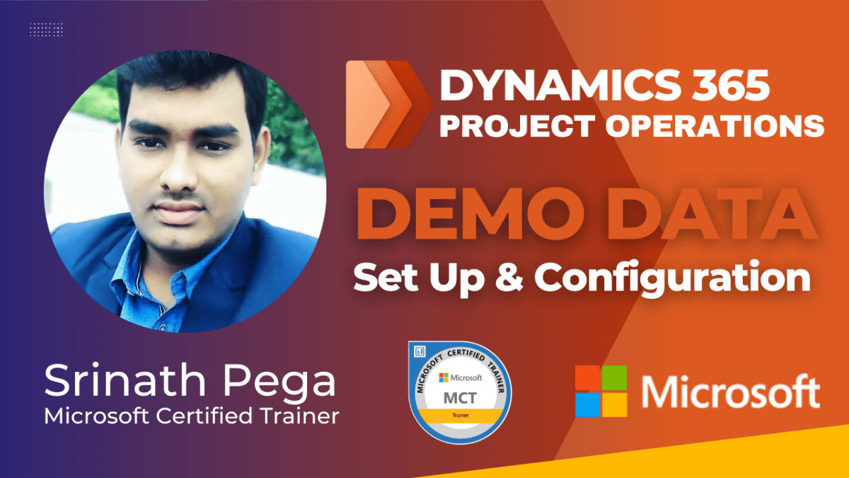 Project Operations #2: Setup and Configuration Of Demo Data for Project ...