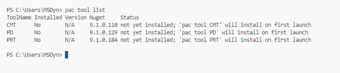 Download Dataverse Development Tools with Power Platform CLI – Srinath Pega