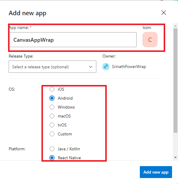 Power Apps Wrap-Microsoft App Center for Android – Srinath Pega
