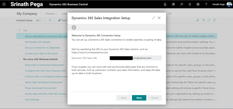 Dynamics 365 Business Central Integration with Dynamics 365 Sales ...